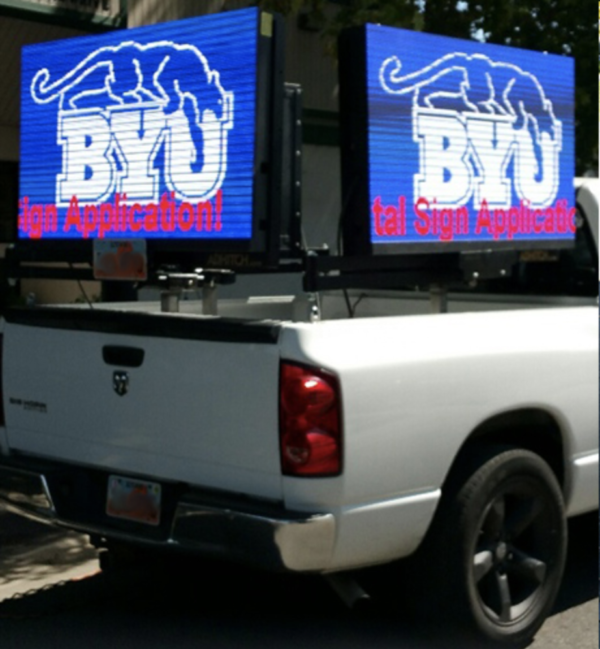 Portable LED Billboard Systems - AdHitch