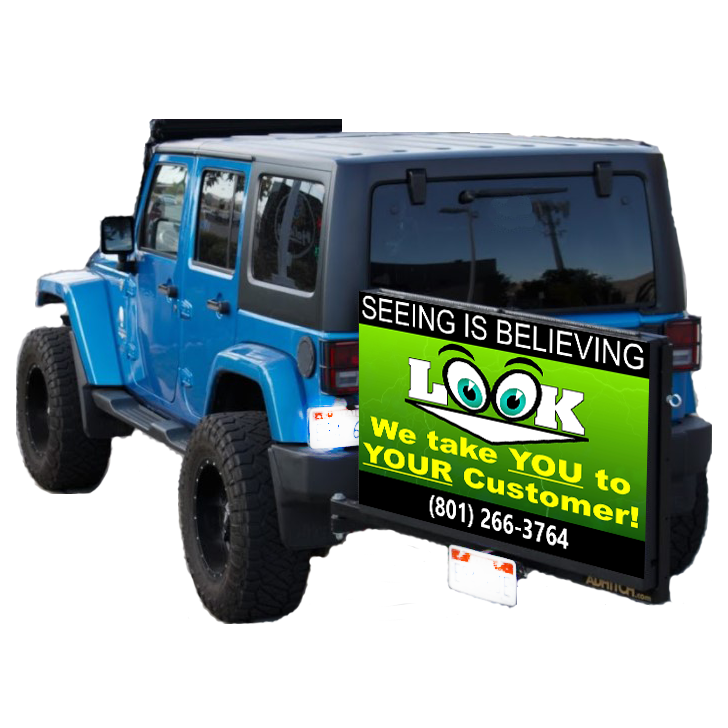 Vehicle Billboards Advertising, Car wrap, Vehicle Sign in Utah, USA